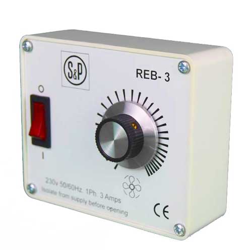 S&P REB-3 230V 50/60HZ Single Phase Speed Controller 3 Amp | eFans ...